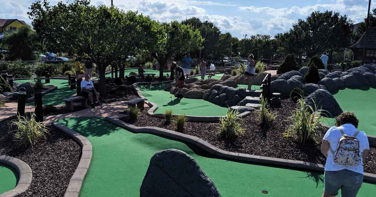 You'll Never Want To Leave This Outrageously Fun Maryland Mini Golf Course