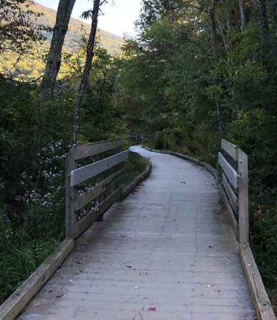 peaceful virginia mountain trail ftr
