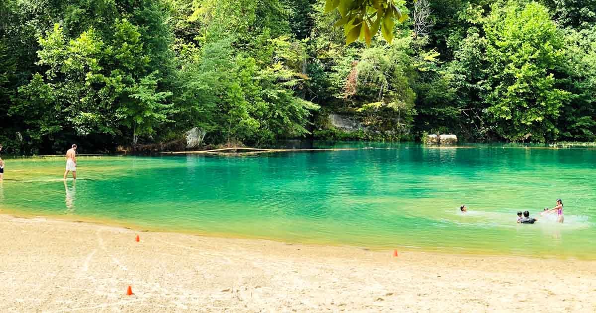 This Tiny Kentucky Beach Has The Most Dazzling White Sand In The State