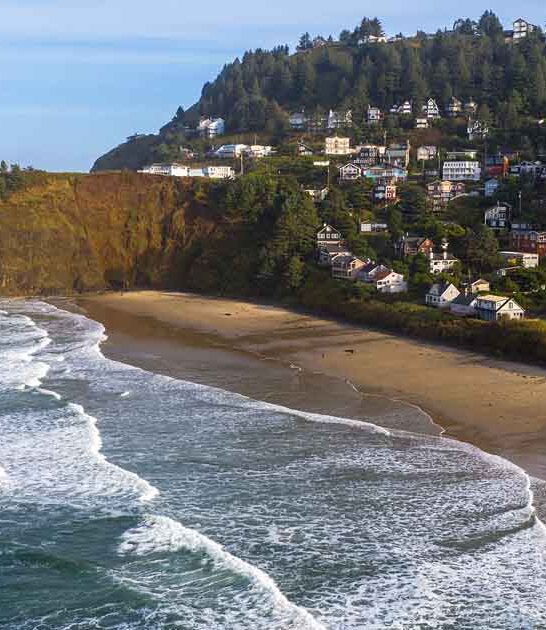 secluded oregon coast town ftr