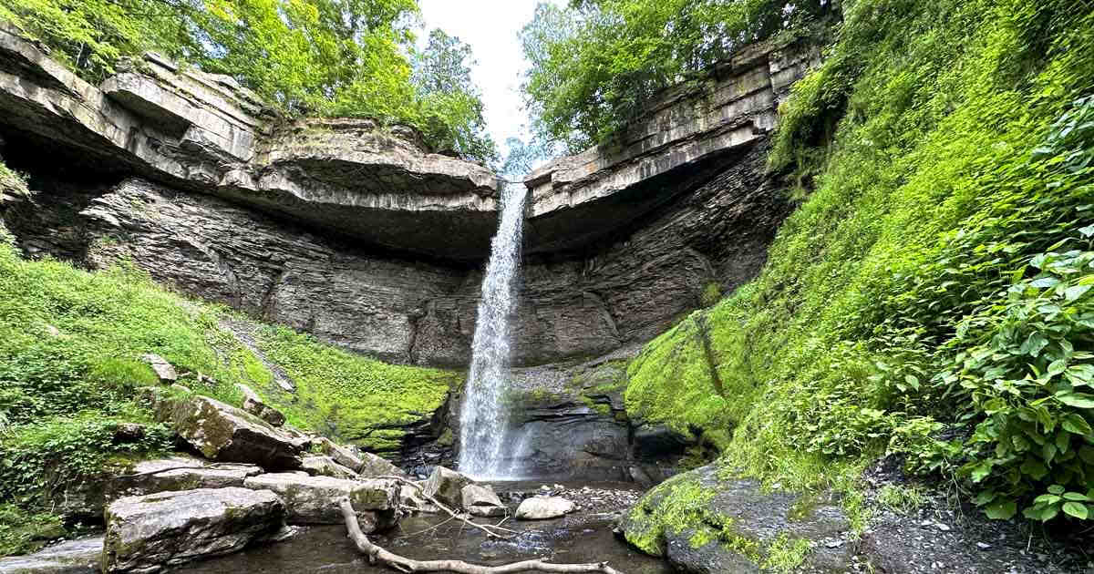 This Secret Waterfall In New York Is So Beautiful, You'll Think You're ...
