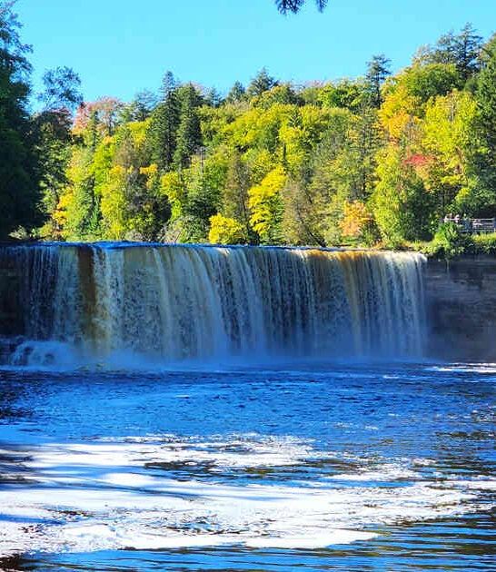 spectacular michigan waterfall ftr