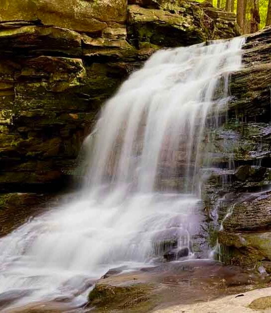 spectacular ohio waterfall ftr