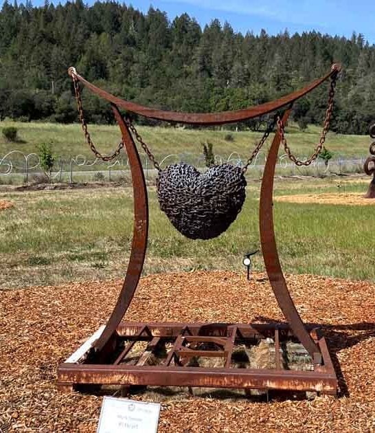 strange sculpture trail california ftr