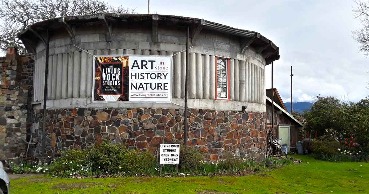 The Strangest Building In Oregon Is Made From 800 Tons Of Rock And You ...