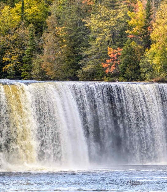 stunning michigan waterfall ftr