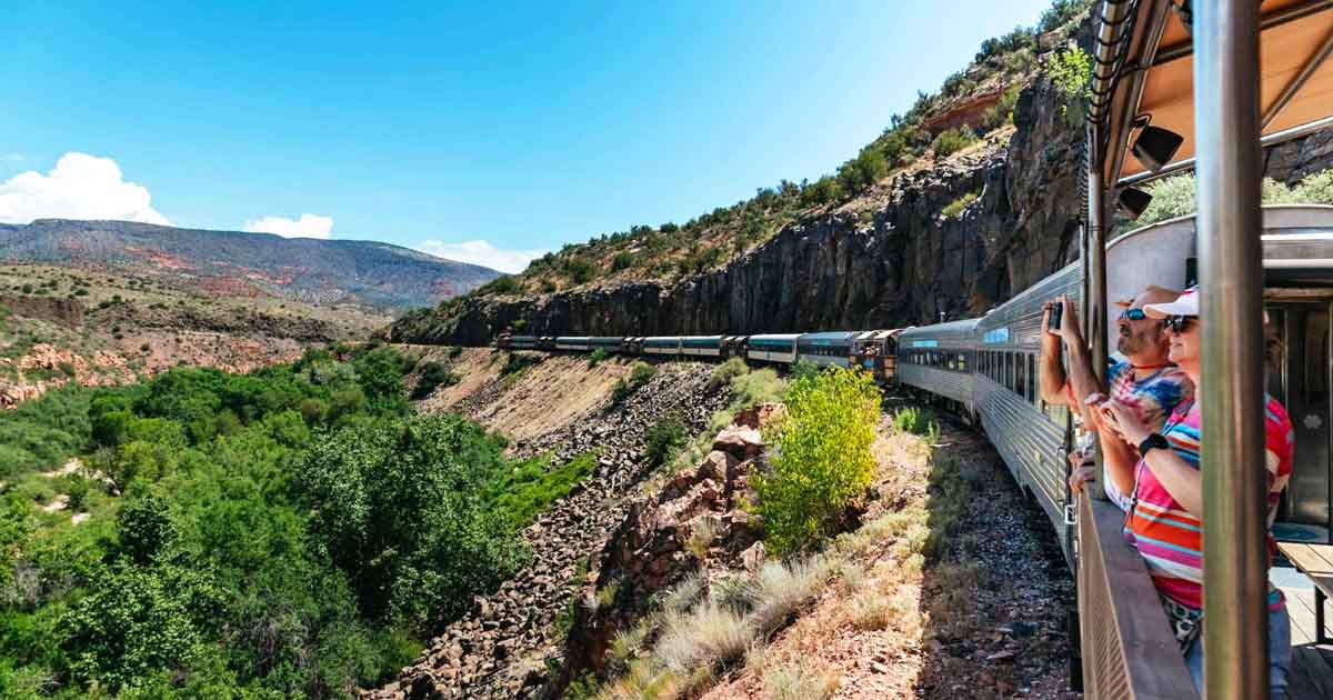 You'll Want To Ride This Stunning Open Air Train Through One Of Arizona ...