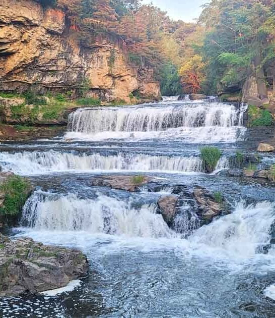 stunning wisconsin waterfall list ftr