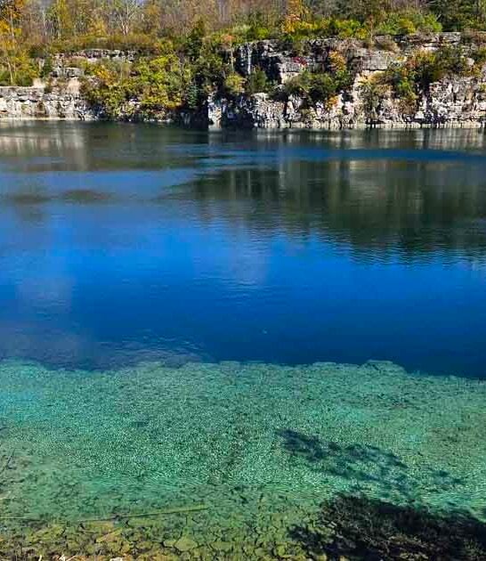 swimming beautiful indiana quarry ftr