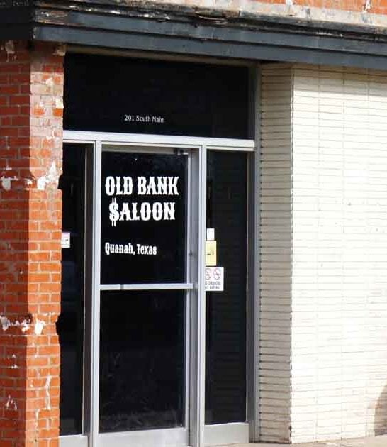 texas bank turned saloon ftr