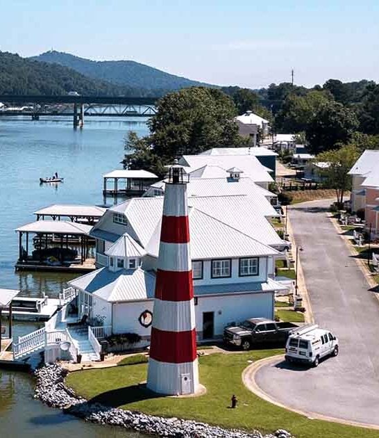 tranquil lakeside town alabama ftr