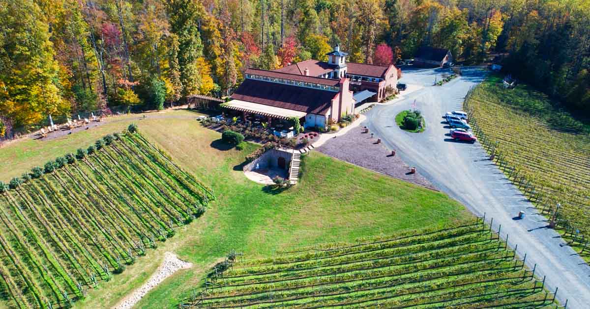 This Dreamy Winery In Virginia Will Transport You To The Hills Of Tuscany