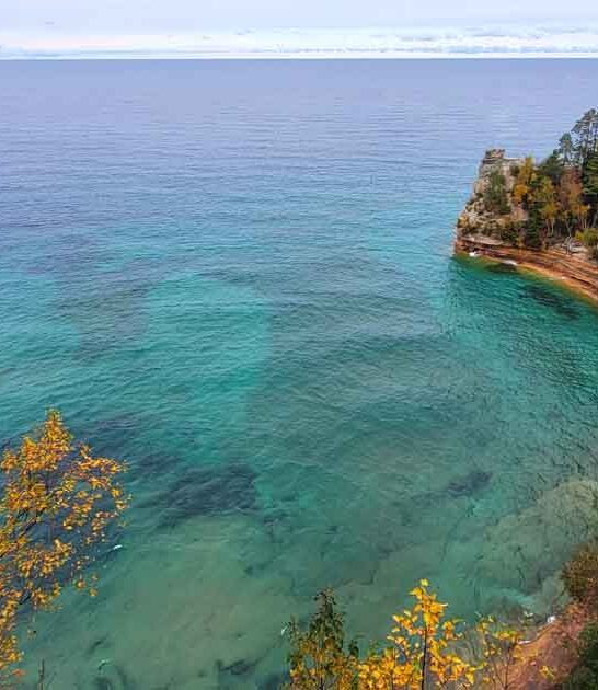 views michigan beach seen ftr