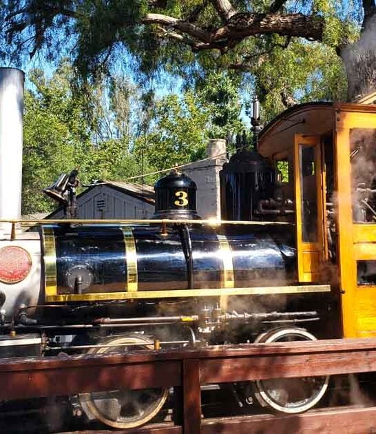 vintage train ride california ftr