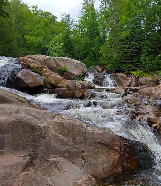 waterfall travel destination michigan ftr
