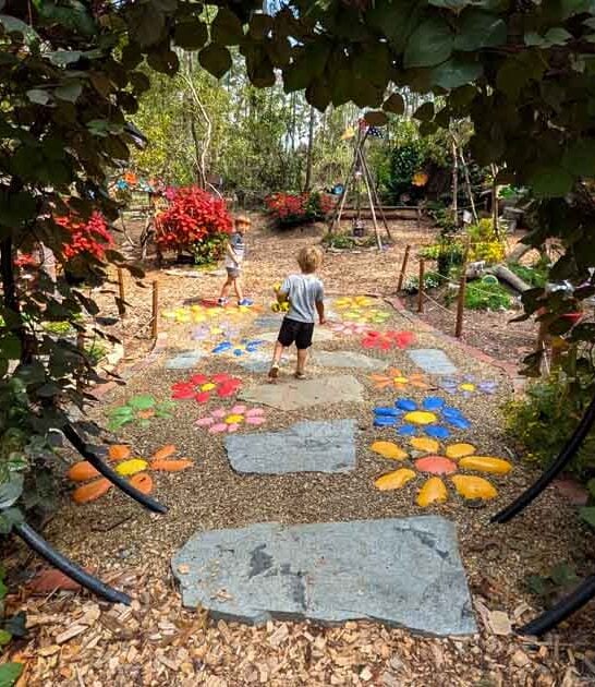 whimsical north carolina garden ftr