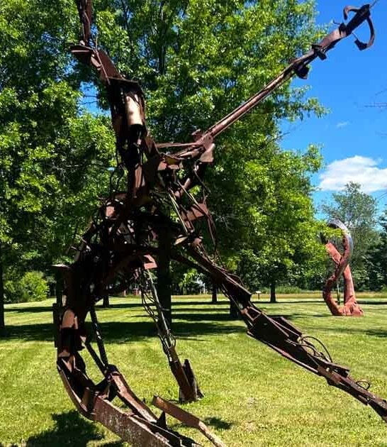 whimsical sculpture minnesota park ftr