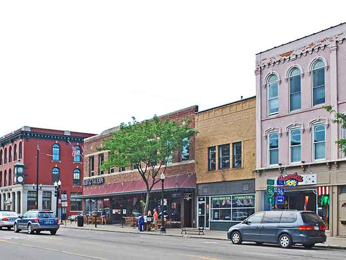 Downtown Howell's historic brick buildings stand proud like they've been waiting patiently for you to discover them.