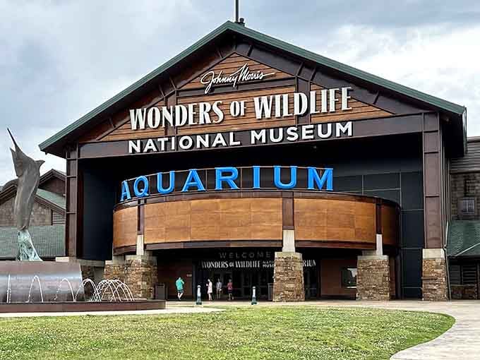 The entrance alone tells you this isn't your average roadside attraction with a few dusty displays.