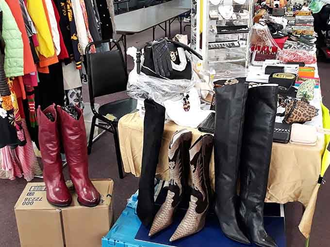 Those boots weren't made for walking, they were made for scoring incredible deals at prices that defy retail logic.