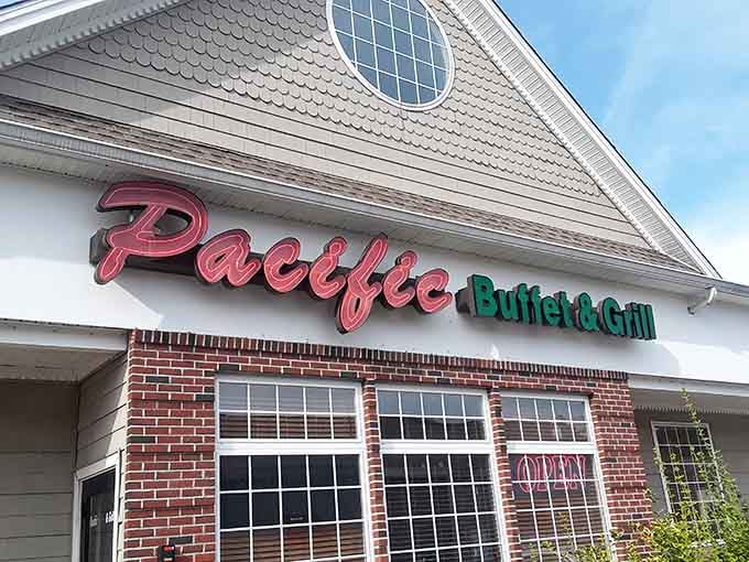 Pacific Buffet & Grill sits quietly in Wallingford, waiting to blow your buffet expectations out of the water.