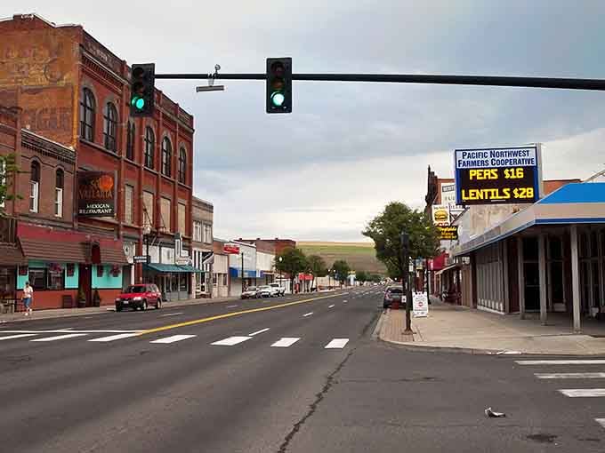 Main Street Colfax looks like someone hit pause on the chaos and remembered what towns used to feel like.