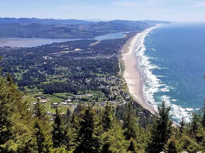 The view from Neahkahnie Mountain that makes every huffing, puffing step of the climb absolutely worth it.