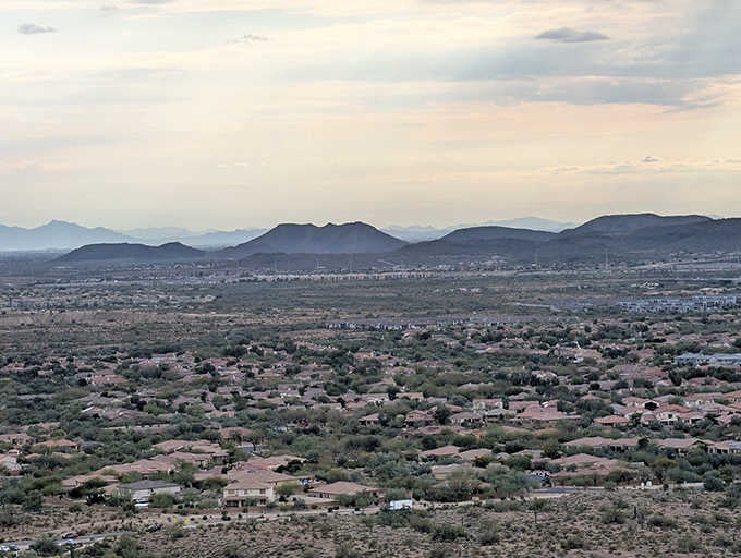 From the preserve's higher elevations, you'll enjoy spectacular panoramic views stretching across Phoenix and the surrounding mountain ranges beyond.