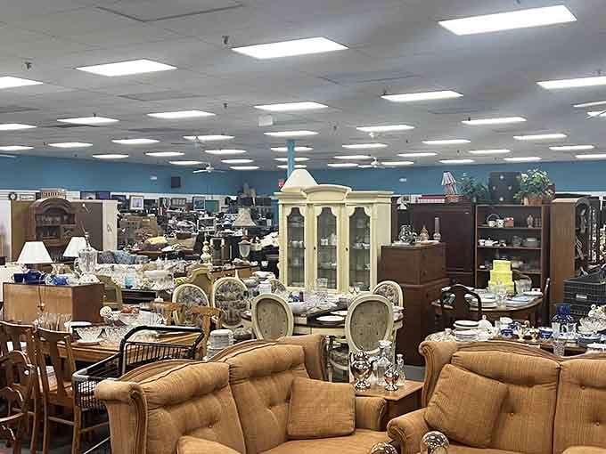 This treasure trove stretches as far as the eye can see, packed with possibilities for every room.