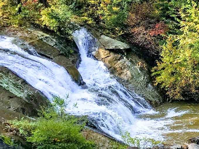 When the waterfall puts on its full show, you'll understand why some people never want to leave this spot.