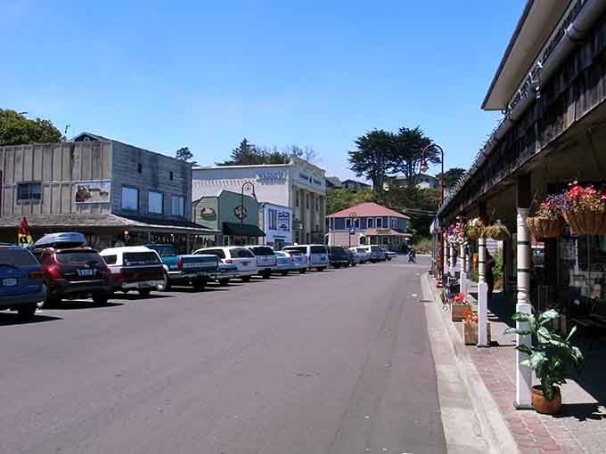 Downtown Bandon proves that charming coastal towns don't need corporate chains to thrive beautifully.
