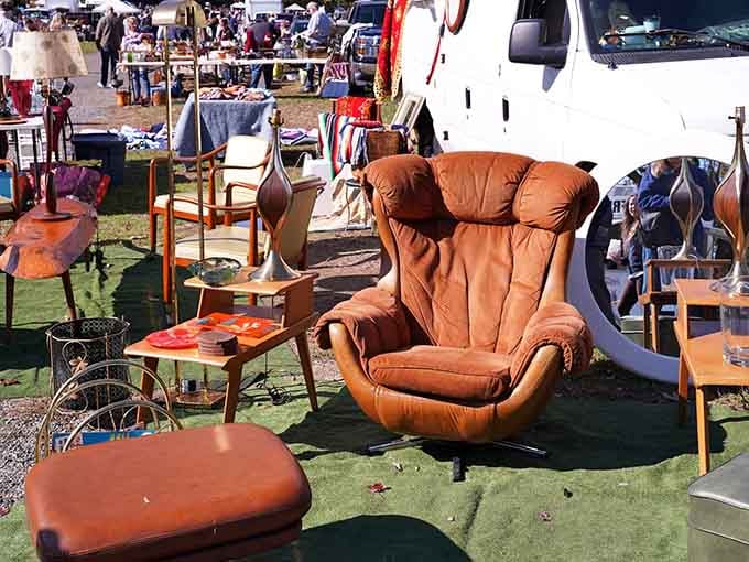 That orange chair is calling your name, and yes, you absolutely have room for it at home.