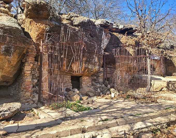 That rusty gateway isn't keeping anyone out anymore, just inviting you into Texas's most atmospheric time capsule.