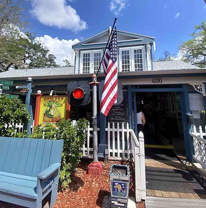This place wears its beach shack aesthetic like a crown, proving that great seafood needs no fancy facade.