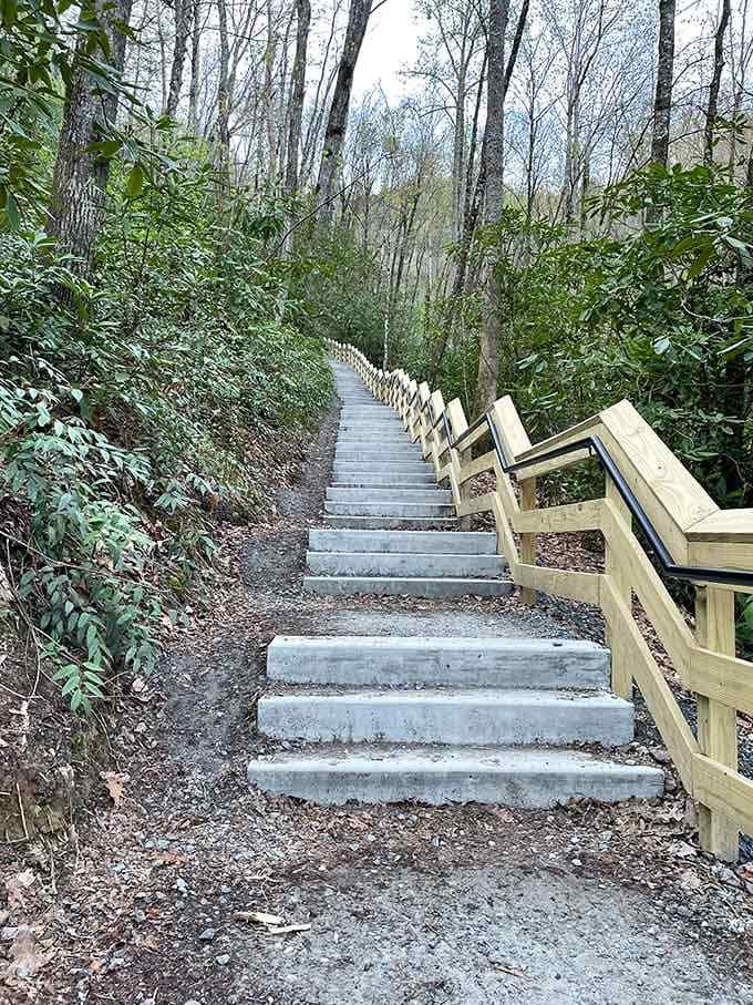 Those 161 steps aren't going to climb themselves, but trust us, the view at the top is worth every single one.
