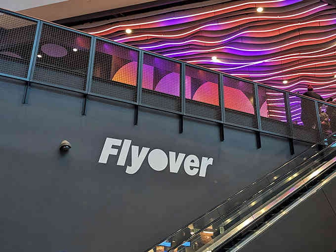 Those oversized letters aren't just for show—they're your first hint that subtlety isn't on the menu here.