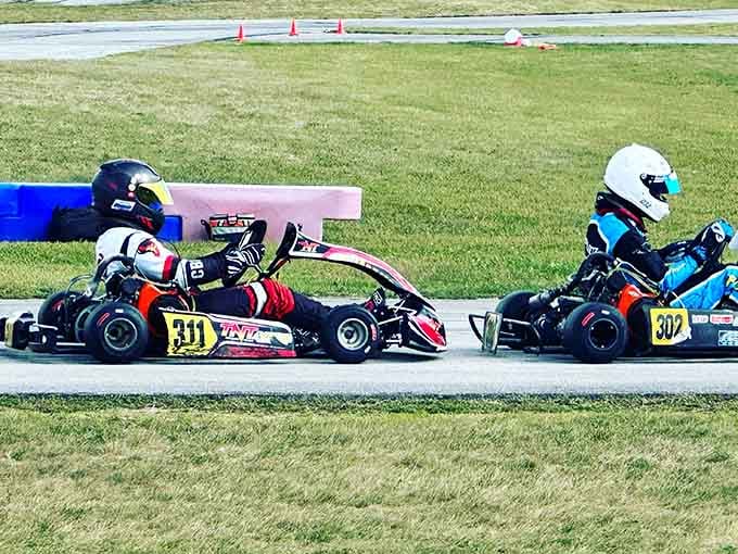 Side-by-side racing action where friendships are tested and bragging rights are earned for eternity.