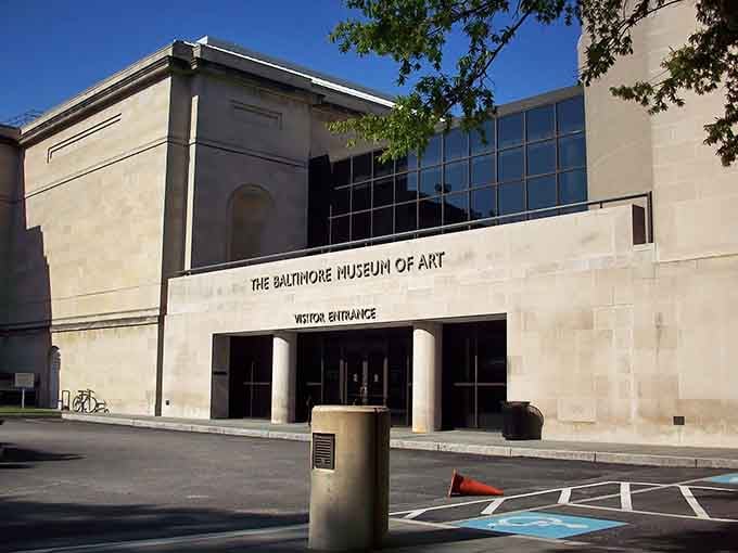 This unassuming entrance holds the world's largest public Matisse collection. Free admission makes it even sweeter.