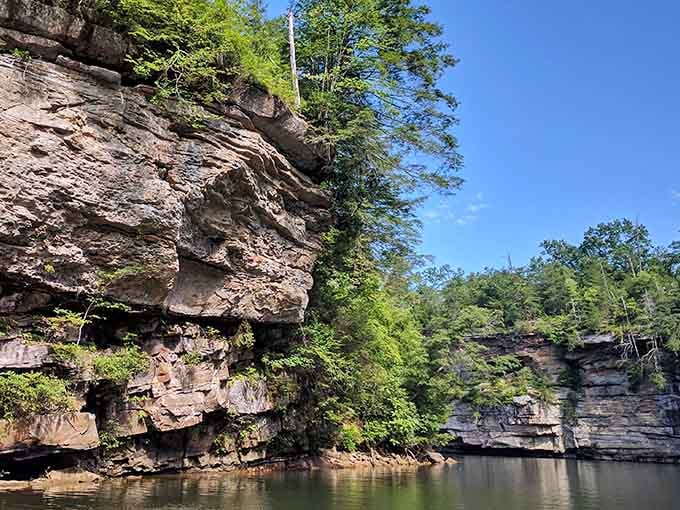Mother Nature spent millions of years sculpting these sandstone cliffs into layered masterpieces that rival any art museum.