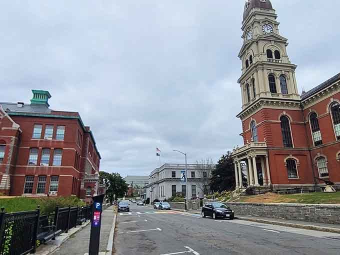 Gloucester's historic downtown showcases beautiful architecture and classic New England charm that's been welcoming visitors for centuries of coastal living.