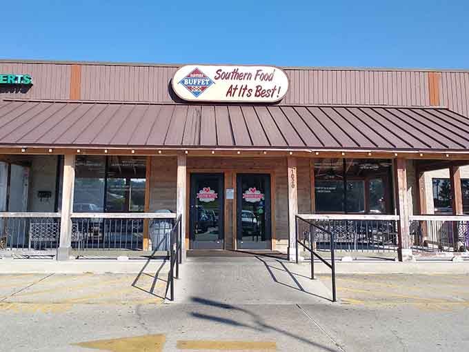 That "Southern Food At Its Best!" sign isn't just marketing, it's a legally binding promise to your taste buds.