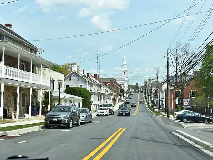 That church steeple beckoning at the end of Main Street? It's calling you to slow down and savor.