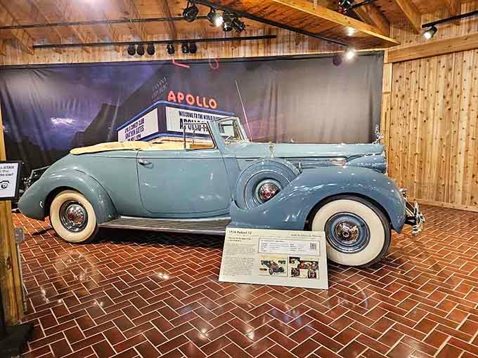 When chrome and whitewall tires were the height of automotive sophistication, this beauty ruled the roads.