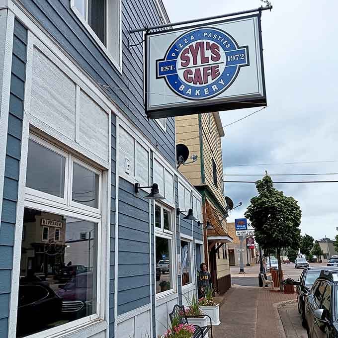 Clean lines and big windows reveal a neighborhood gathering spot that's been feeding locals and travelers alike.
