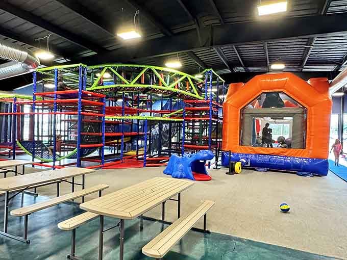 The moment you walk in and realize this isn't your average "sit quietly while scrolling" kind of place.