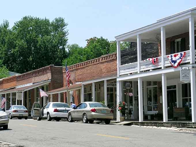 This is what Main Street looked like before every town decided it needed a Walgreens on every corner.