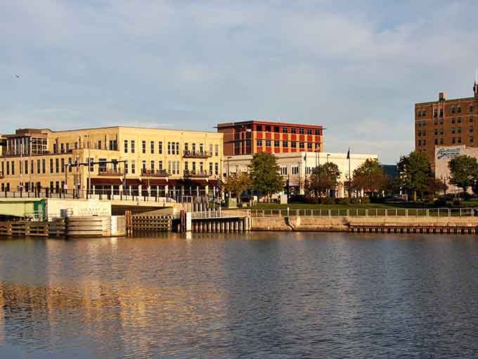 The Manitowoc riverfront proves that waterside charm doesn't require an ocean or a trust fund to enjoy.