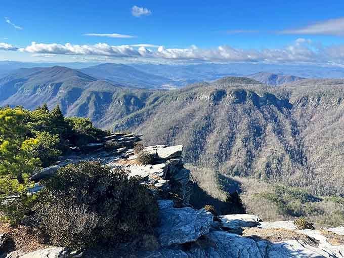 When nature decides to flex, this is what showing off looks like in the Blue Ridge Mountains.