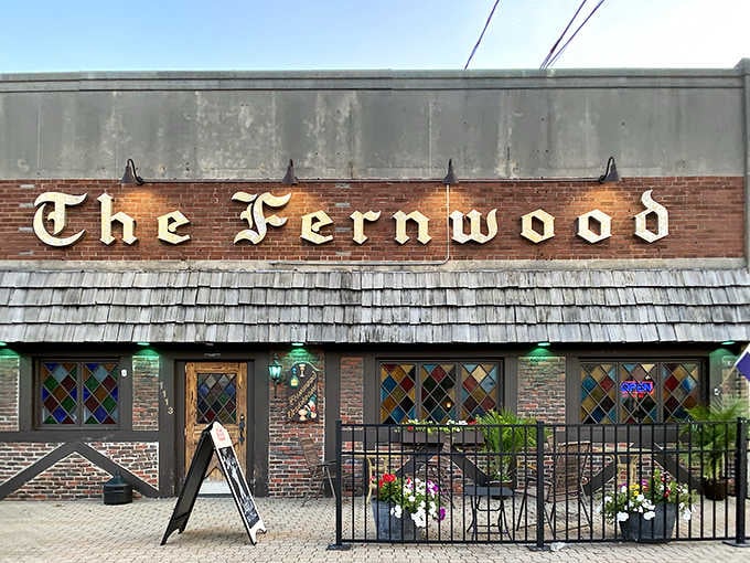 That classic signage and those stained glass windows have been welcoming hungry diners since Kennedy was president.