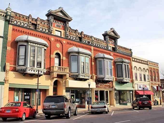 Victorian architecture meets German sensibility in buildings that make you slow down and actually look up.